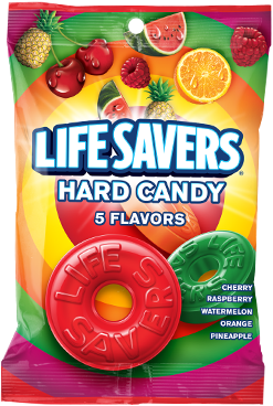 Life Savers Hard Candy 5 Flavour 6.25 oz 177g American Candy - American ...