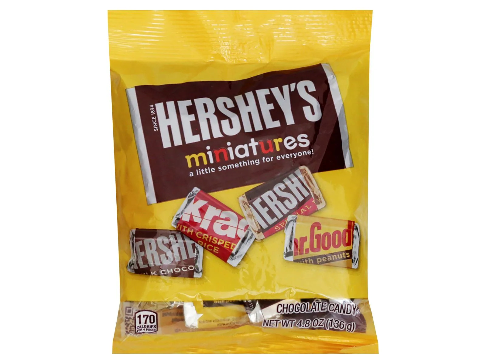 Hershey's Miniatures Assorted Chocolates (136g) Bag - American Food Store