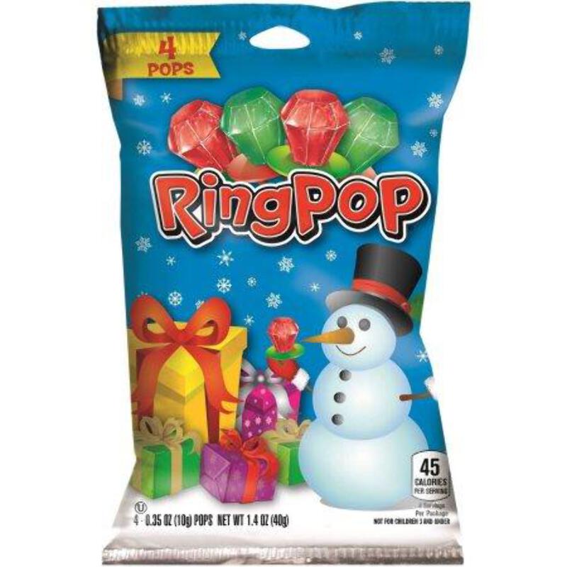 Ring Pop Christmas Bag 40g - American Food Store