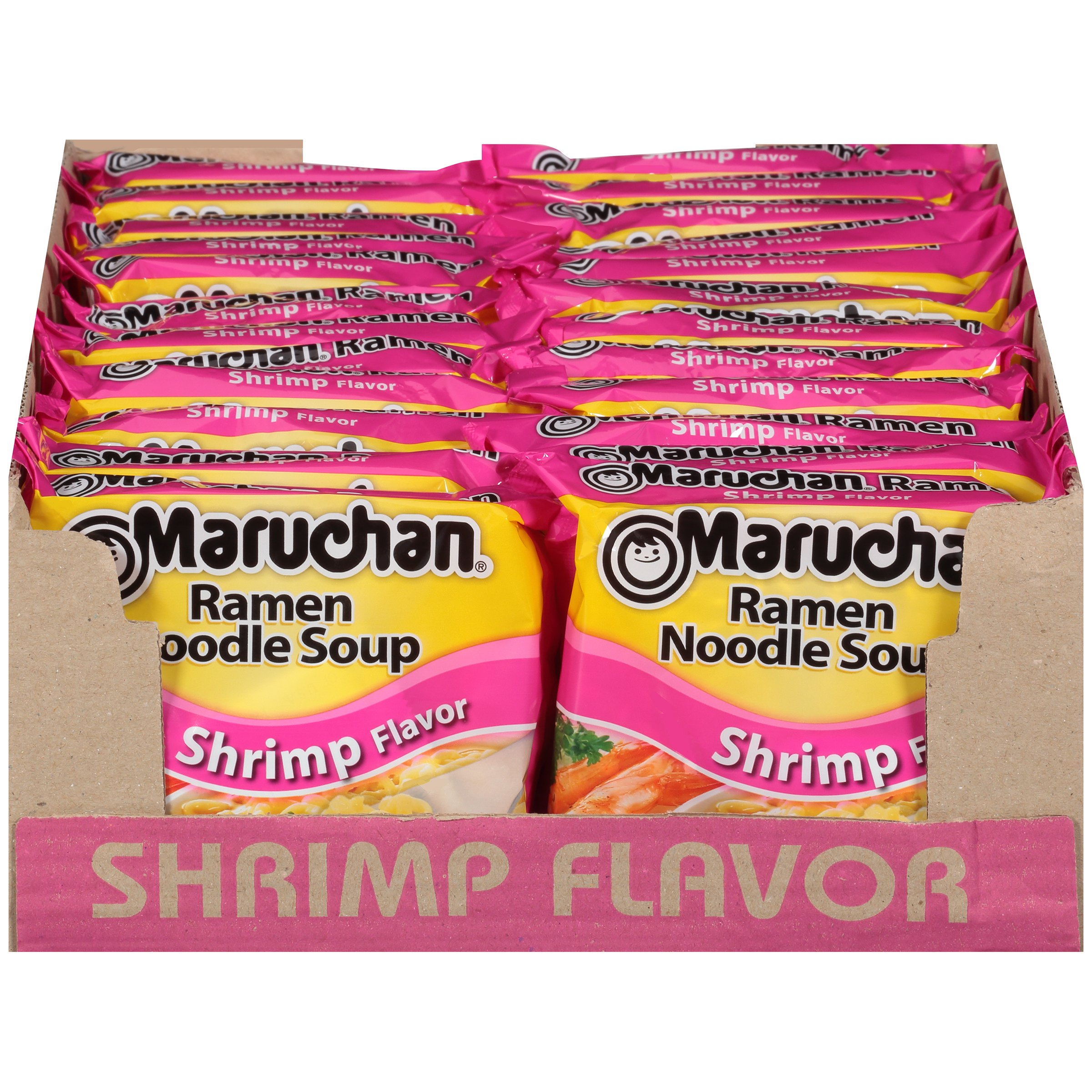 Maruchan Shrimp Flavor Ramen Instant Noodle Soup 3oz - 85g - 24 Count ...