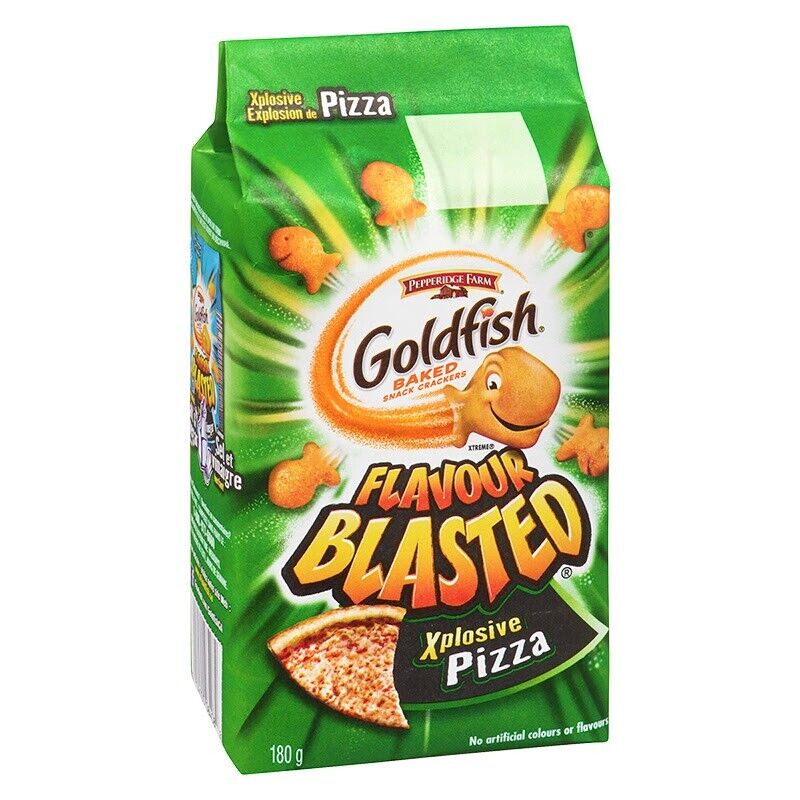 Goldfish Pizza Flavor Blasted 180g - American Food Store