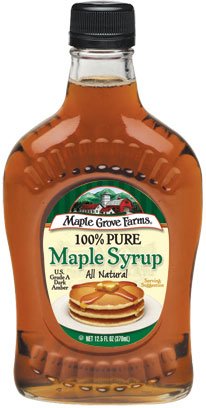 Maple Grove Farms 100% Pure Maple Syrup 250ml (8.5oz) Glass bottle ...