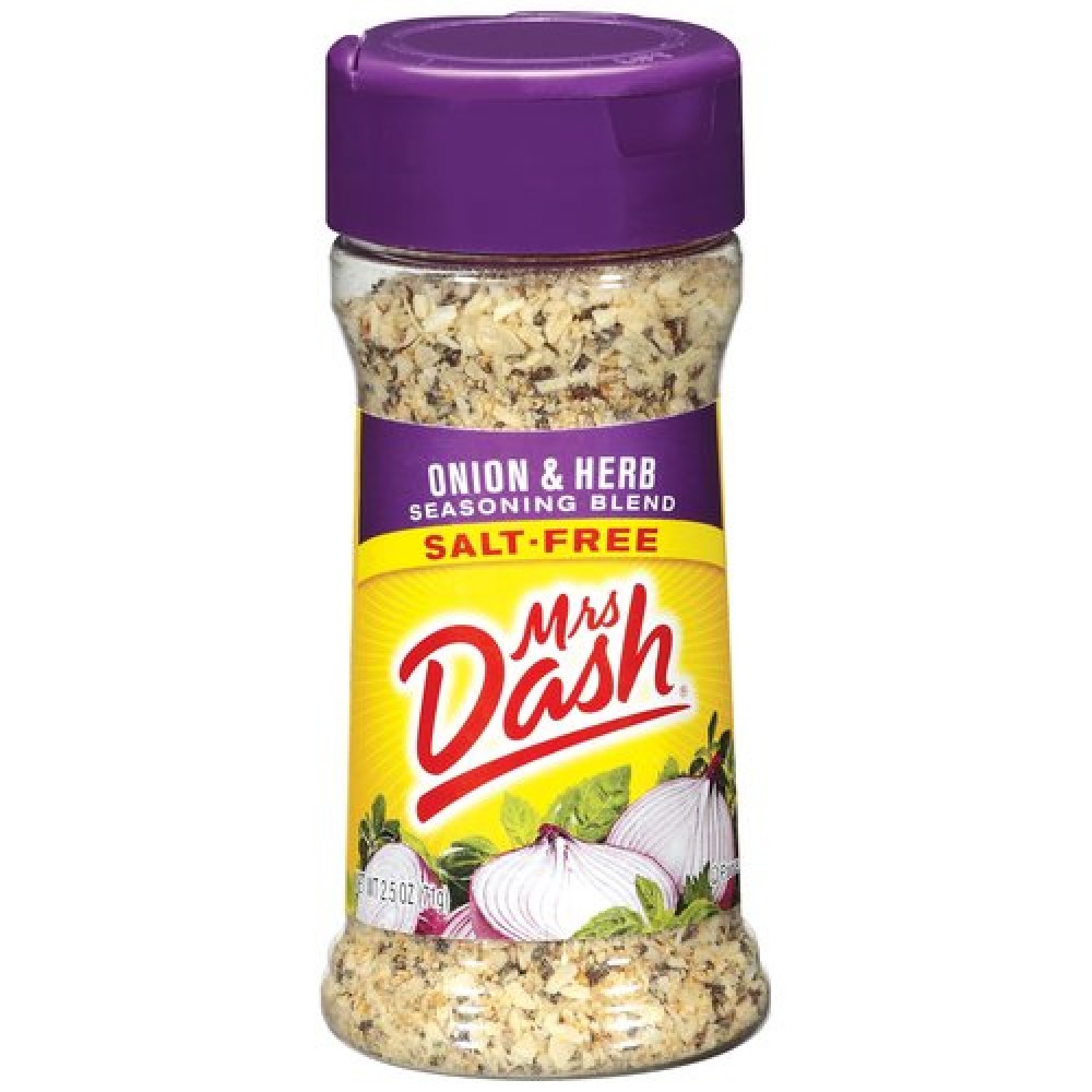 Mrs Dash Onion & Herb Seasoning Blend (2.5oz) 71g Salt Free - American ...
