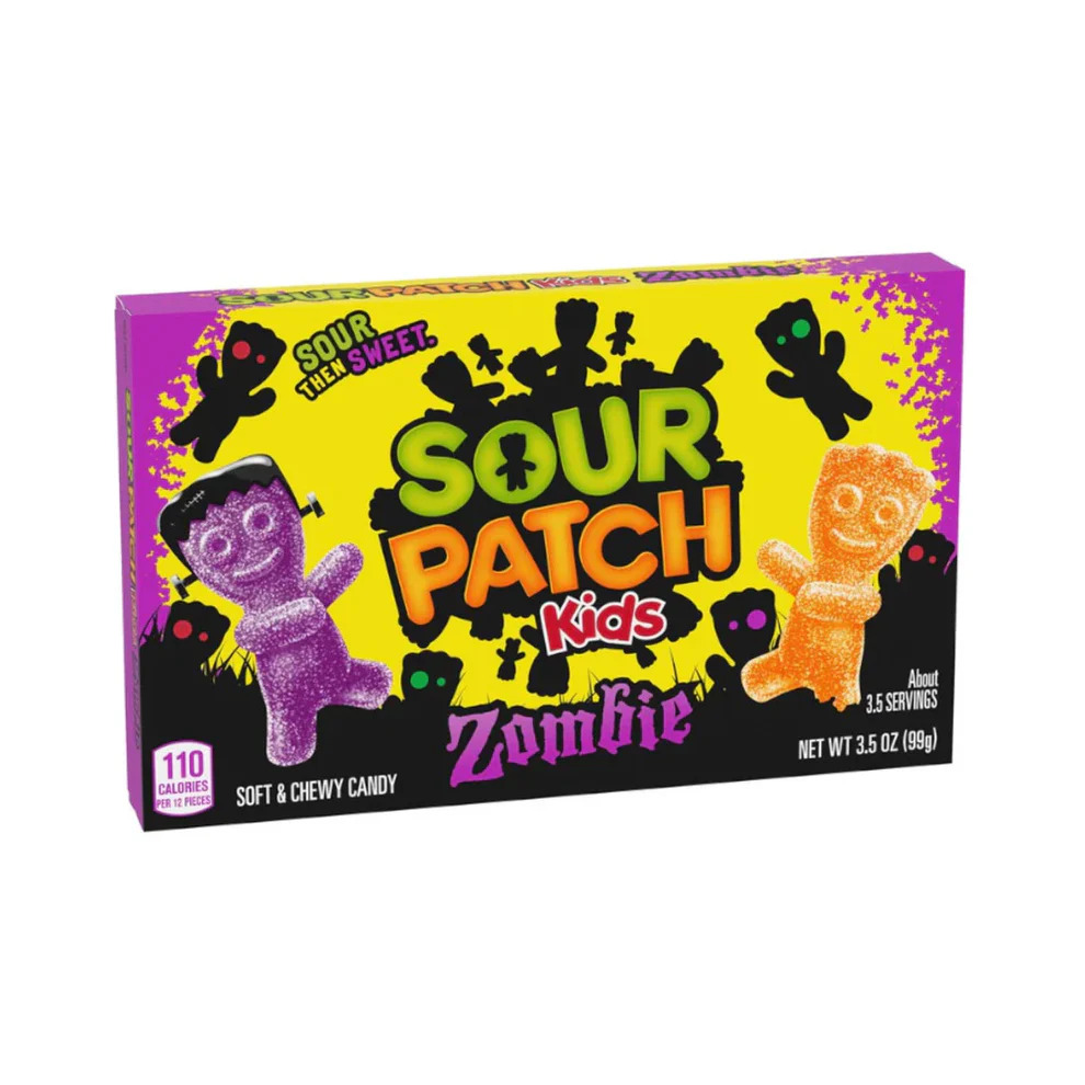 Sour Patch Kids Theatre Box Halloween Zombies 3.5oz 99g - American Food ...