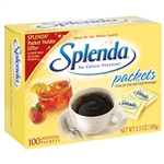 Splenda No Calorie Sweetener - 1 Box (100 ct) 3.5oz - American Food Store