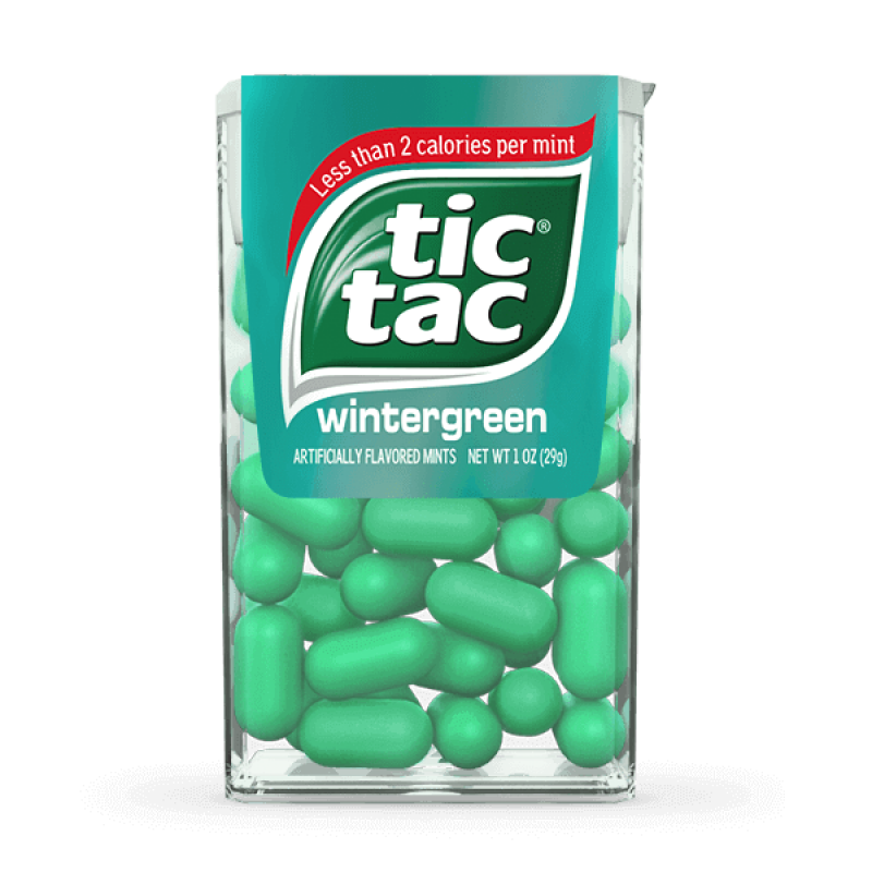 TICTAC WINTERGREEN FLAVOURED MINTS 1oz (29g) - American Food Store