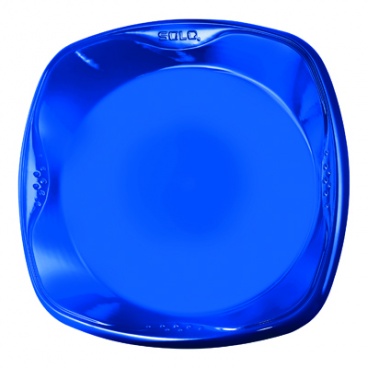 SOLO Grip Square Blue Plate 9in 20 count/pack - American Food Store